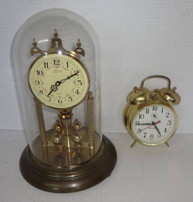VINTAGE WESTCLOX WATCH ALARM CLOCK MADE IN GERMANY - munimoro.gob.pe