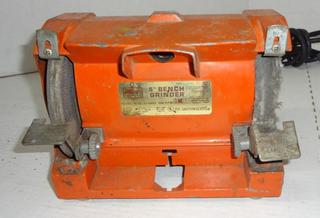 5 Craft Size Bench Grinder Kmart Brand 120V Works Good Condition